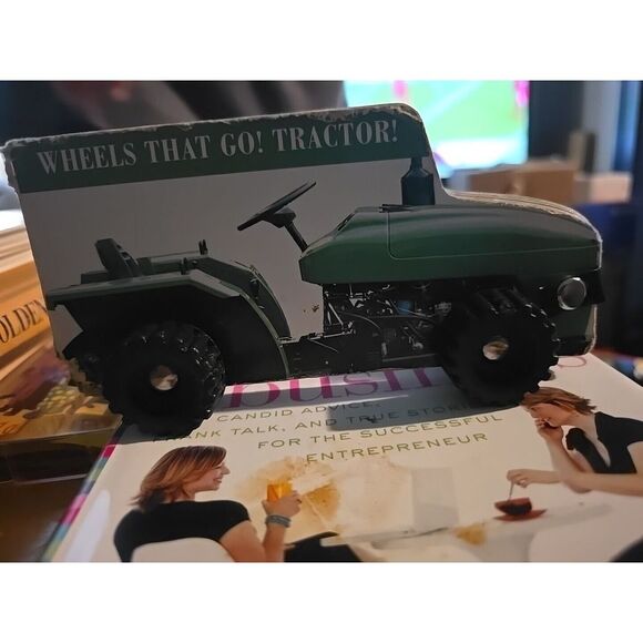 Accents | Vintage Wheels That Go Tractor Book Cuddly Duck Production ...